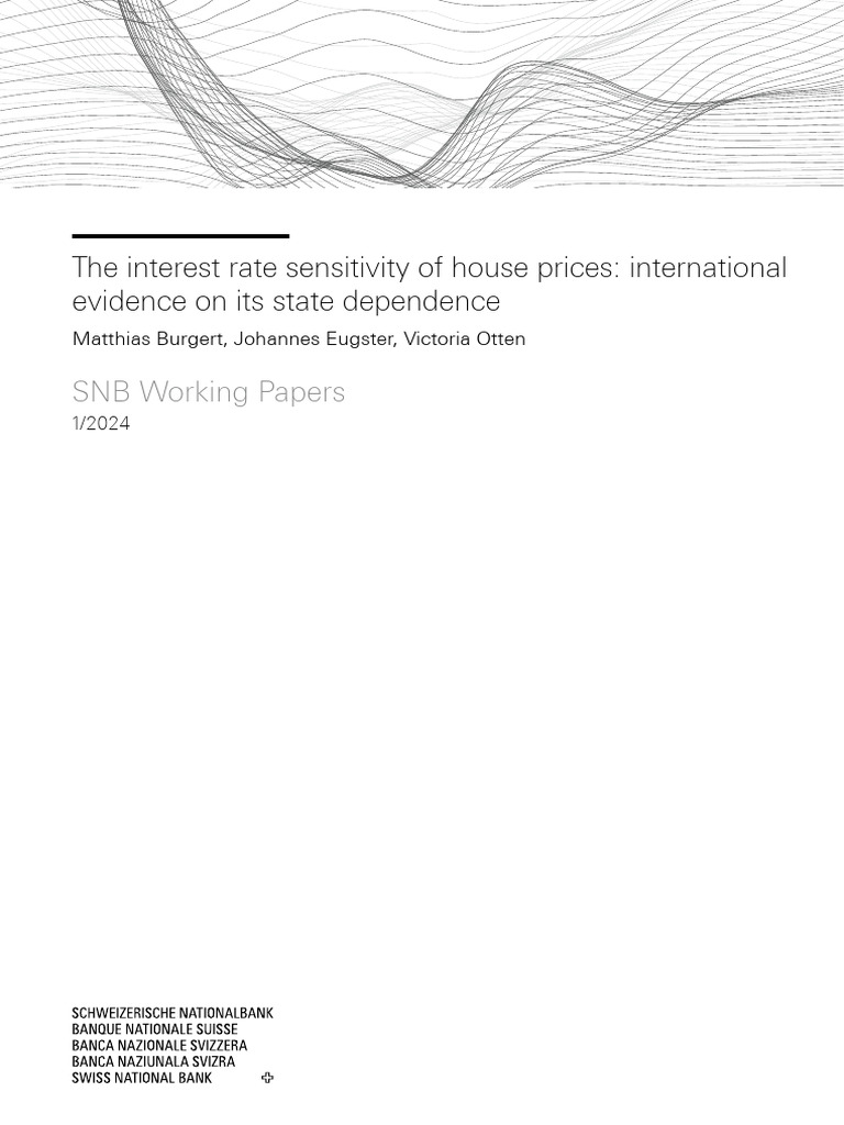 Working Paper 2024 01 | PDF | Inflation | Interest