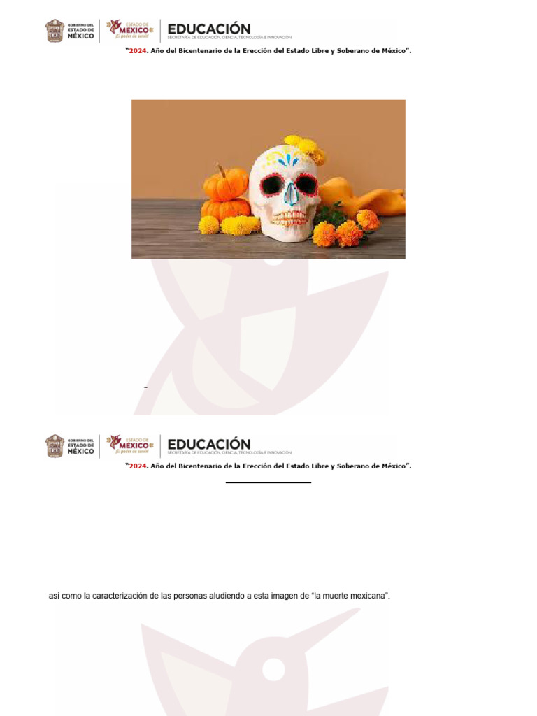 proyecto de día de muertos 2024_092520 | PDF | México | Tradiciones