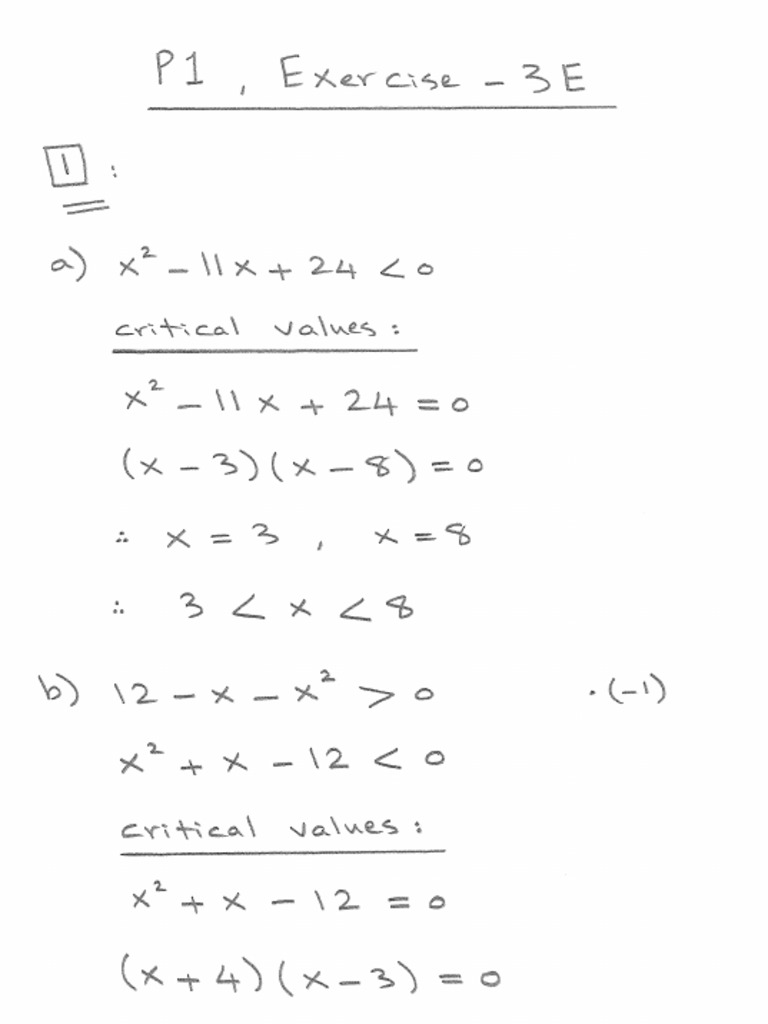 06 - P1, Exercise (3E) | PDF