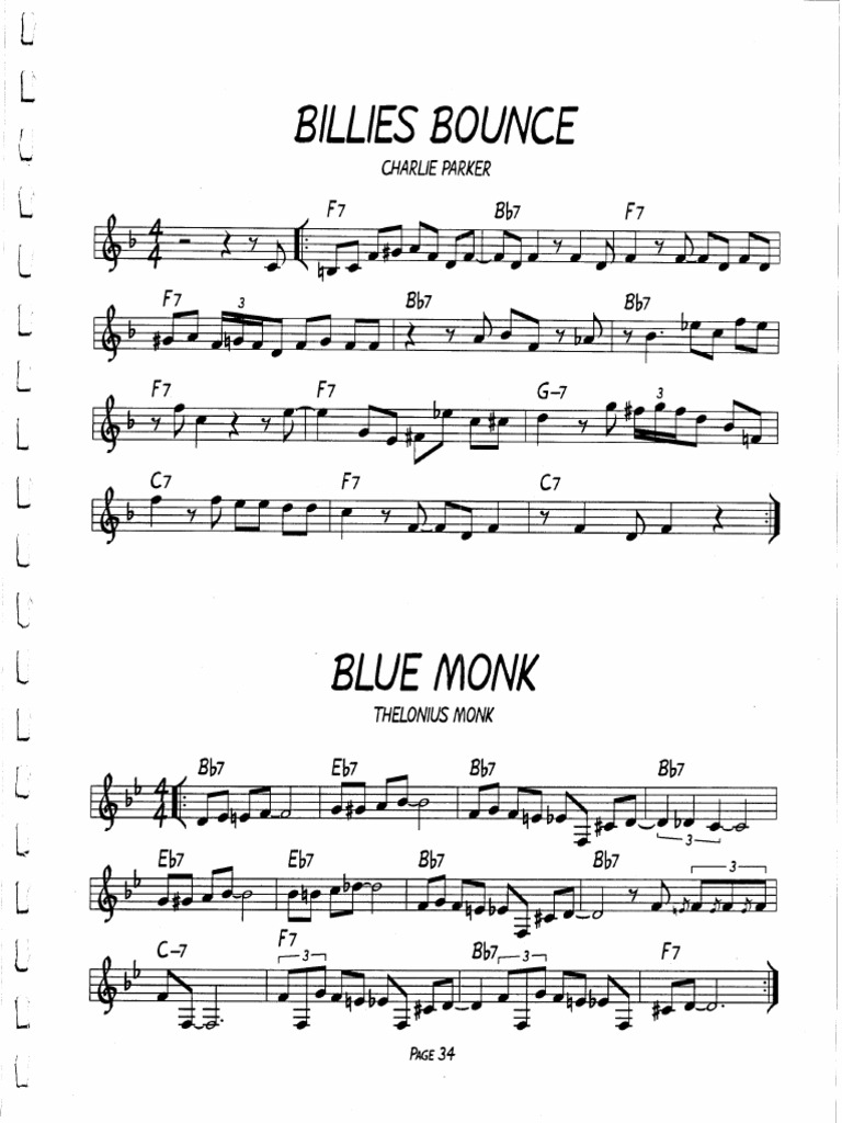 Billies Bounce | PDF