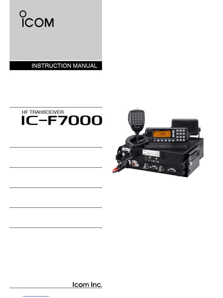HF Transceiver User Guide | PDF | Microphone | Computer Engineering