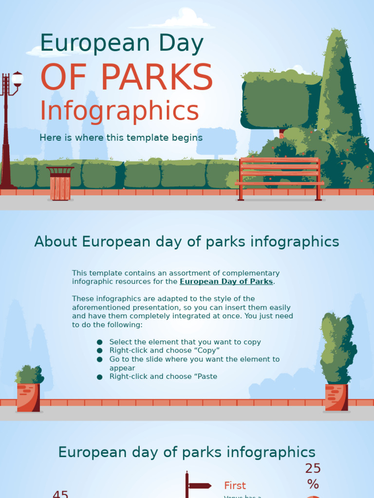 European Day of Parks Infographics by Slidesgo | PDF | Planets ...
