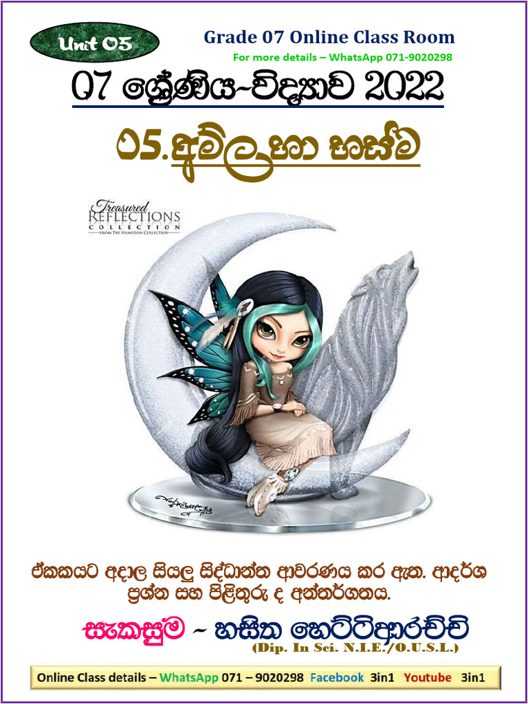 Grade 7 Amla Science Lessons | PDF | Wellness