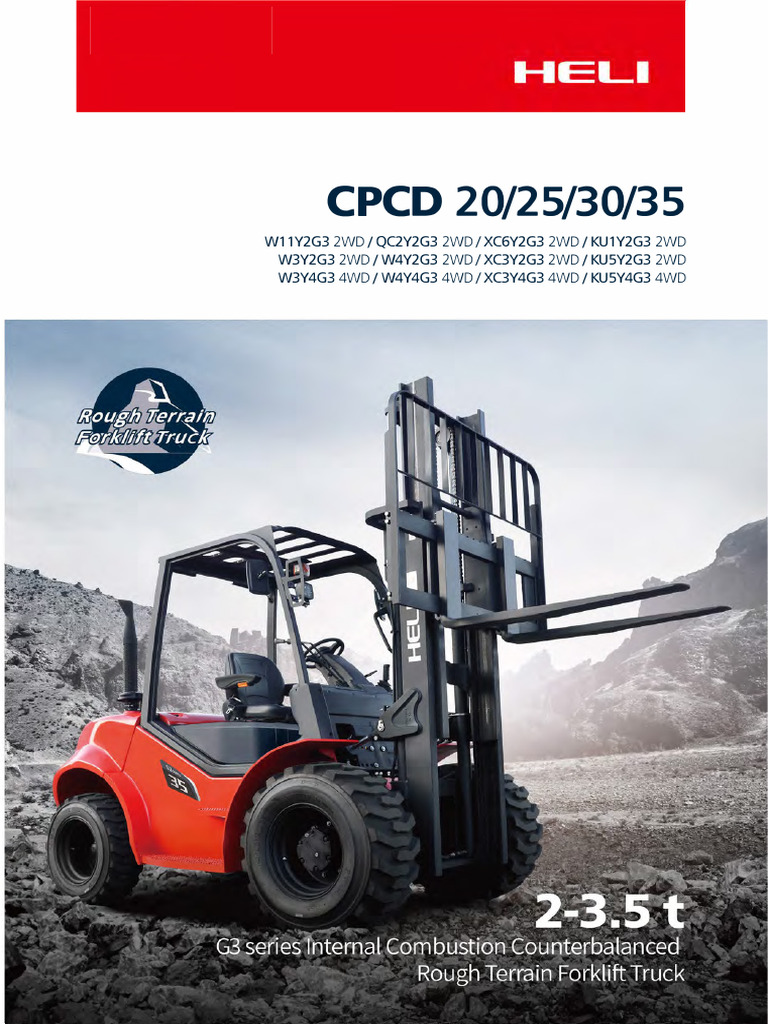 Heli CPCD35 Manual Overview | PDF