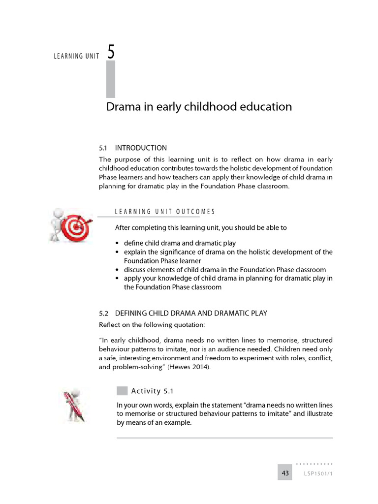 Drama's Role in Early Childhood Learning | PDF | Learning | Teachers