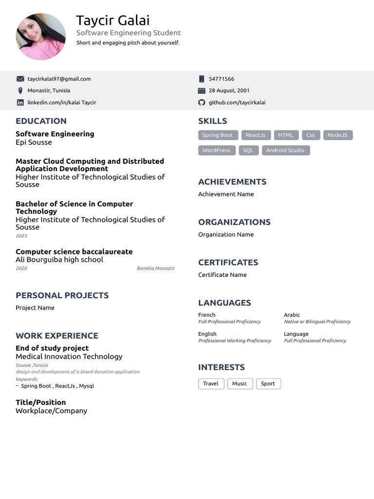 My Resume | PDF | Computing
