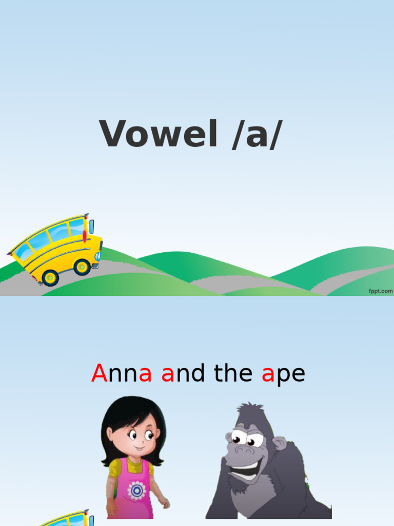 Vowel - A - Introduction-1 | PDF