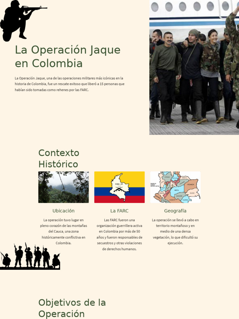 La Operacion Jaque en Colombia | PDF | Militar | Conflictos