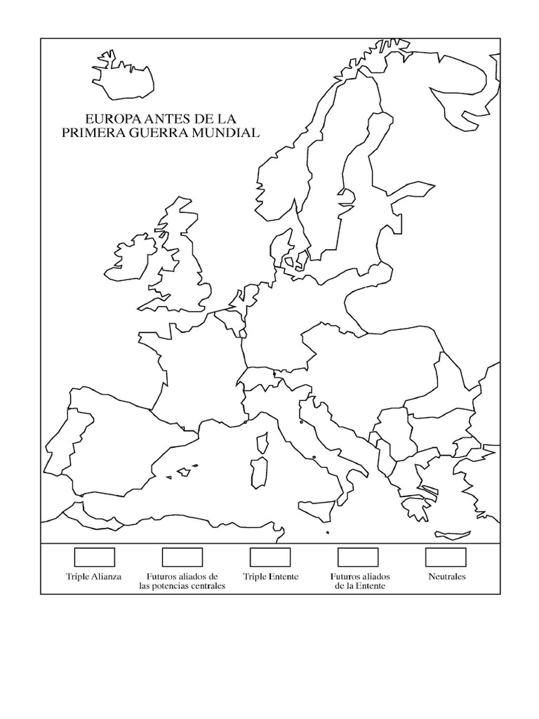 Mapas Europa Antes y Después IGM | PDF