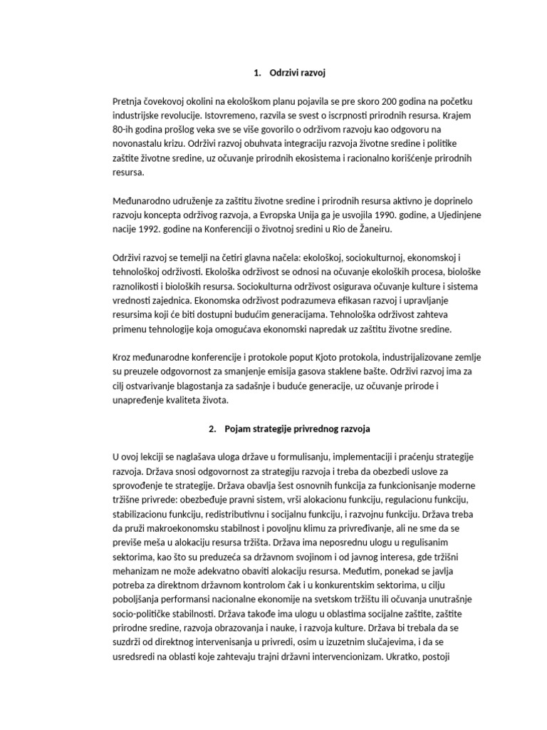 Makroekonomija II Deo | PDF