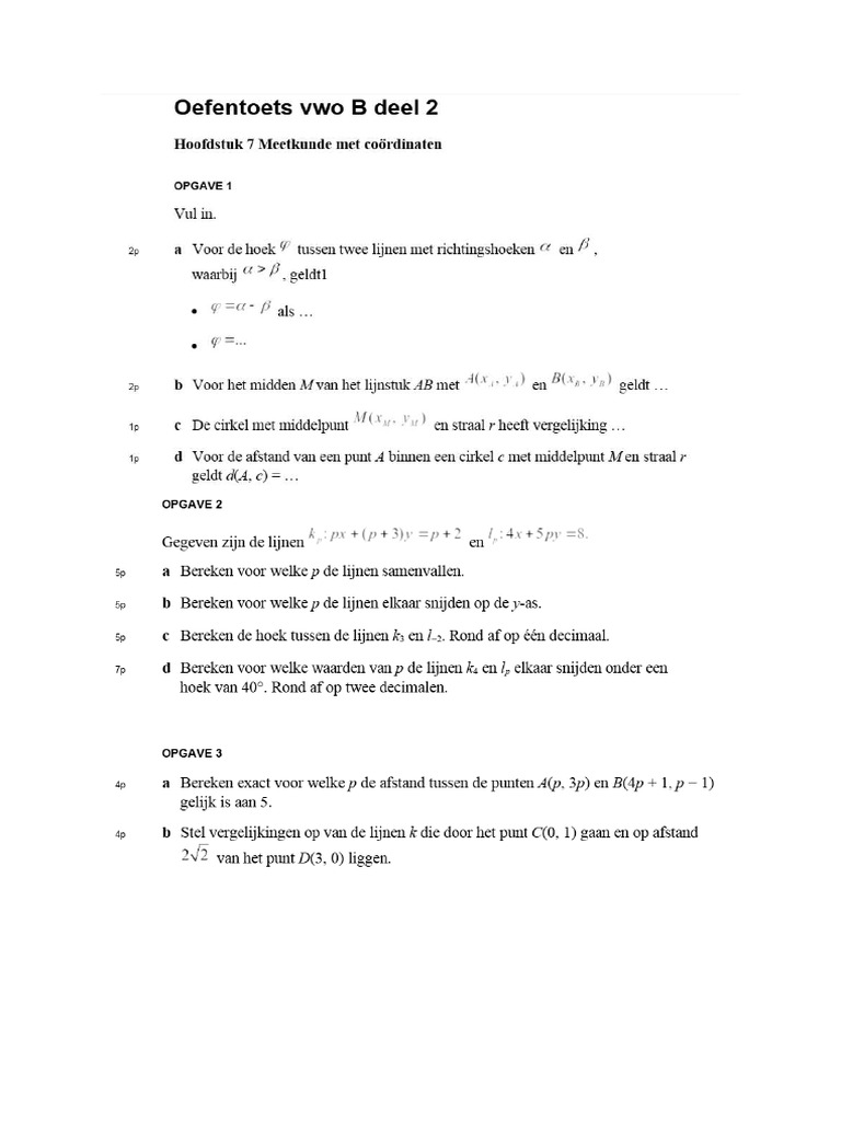 Oefentoets H.7 | PDF