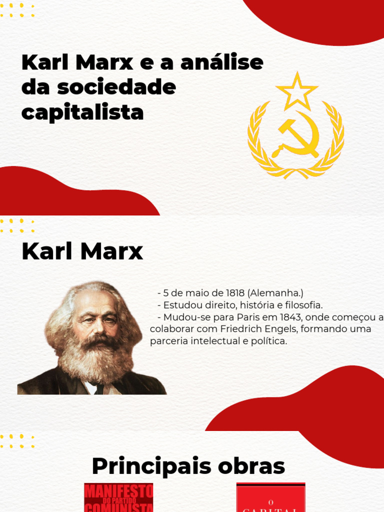 Karl Marx e A Análise Da Sociedade Capitalista PDF | PDF | Ciências Sociais