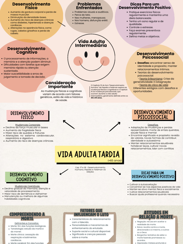 Desenvolvimento na Vida Adulta Intermediária | PDF | Morte | Cognição