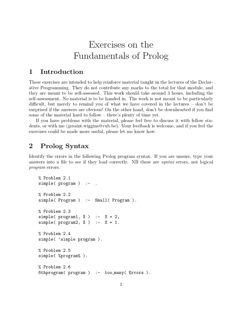 2 Fundamentals 3 | PDF | Mathematical Logic | Computer Programming