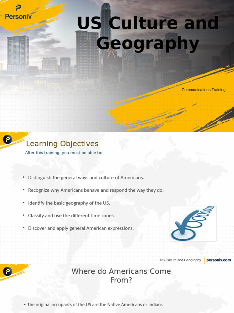 Understanding American Culture and Geography | PDF | Idiom