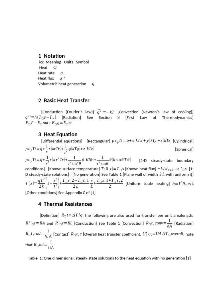 Heat Transfert | PDF | Thermal Conduction | Reynolds Number