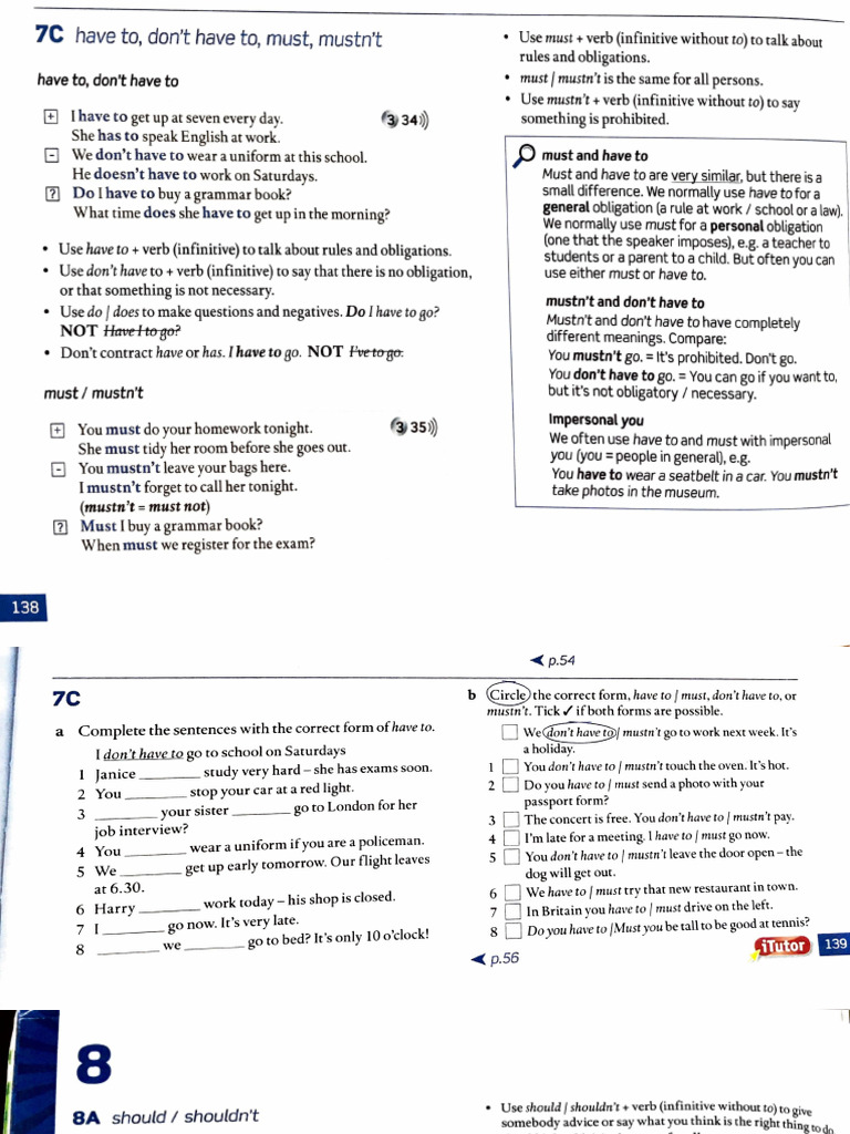 Grammar Bank Unit 4 | PDF Grammar Bank Unit 4 | PDF