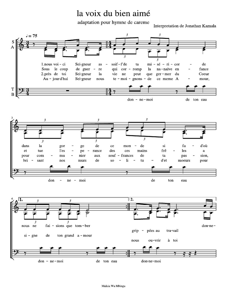 Voix Du Bien-Aimé-1 | PDF