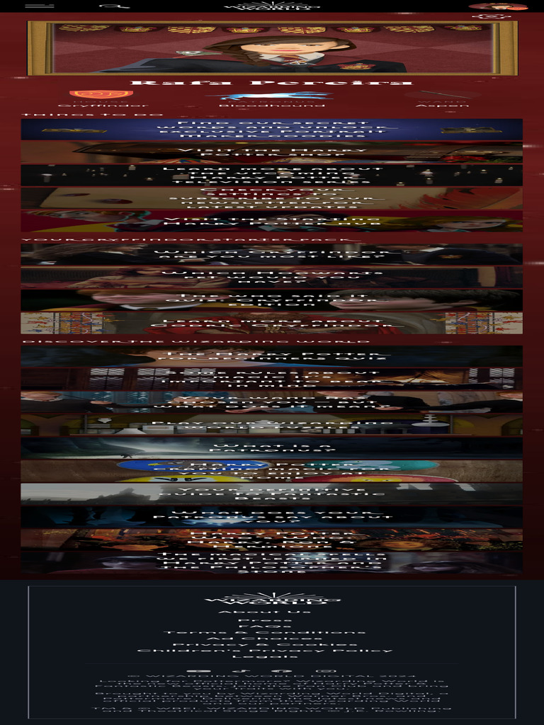 Wizarding World - Profile | PDF | Harry Potter | Contemporary Fantasy ...