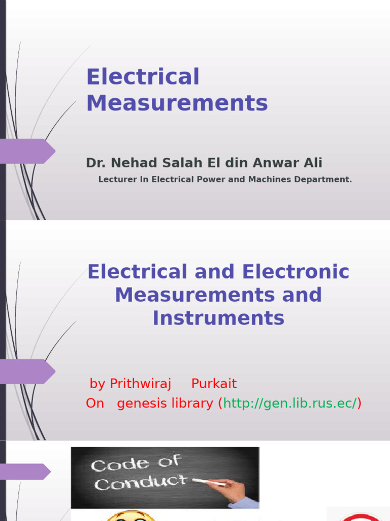 Lec1 Meas | PDF | Instrumentation | Measurement