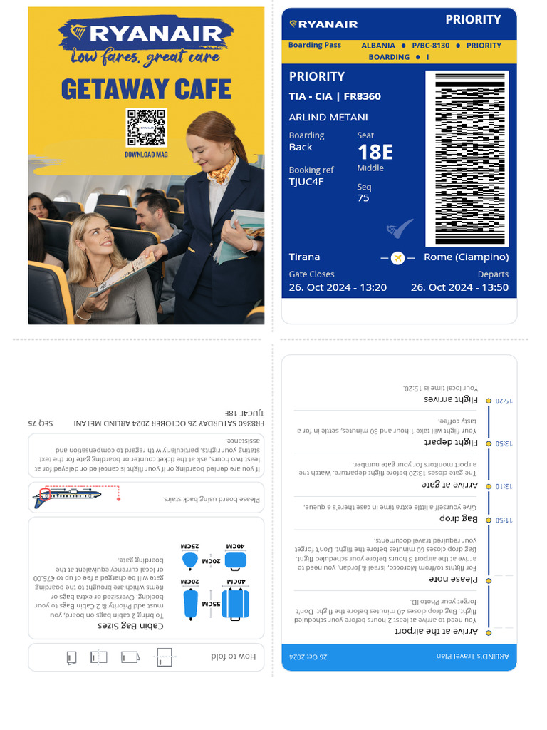 Boarding Pass | PDF | Aviation