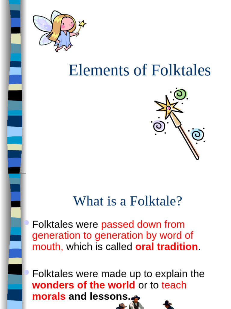 Elementsof Folktales | PDF | Fairy Tales | Fable