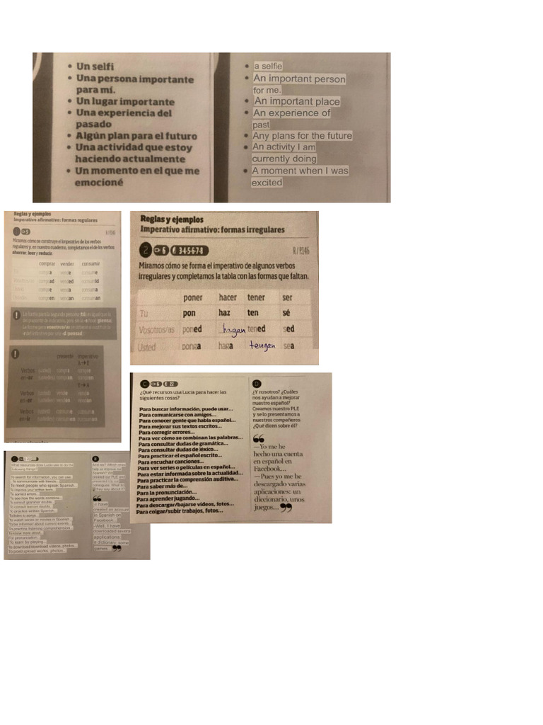 Spanish Part 2 | PDF