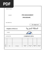PPE Management Procedure Overview | PDF | Personal Protective Equipment ...