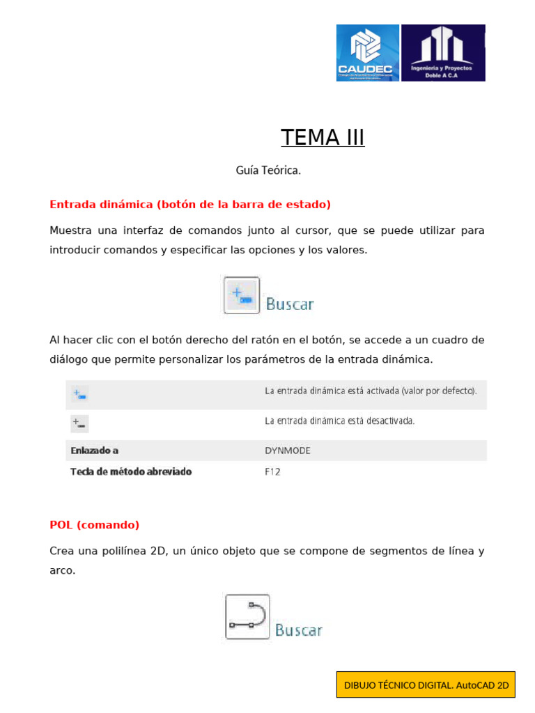 A009Tema III. Guía Teórica | PDF | Rectángulo | Curva