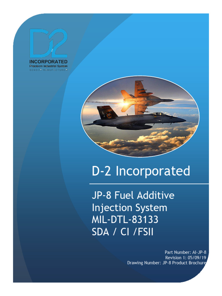 JP-8 Fuel Additive Injection System | PDF | Fuel Injection