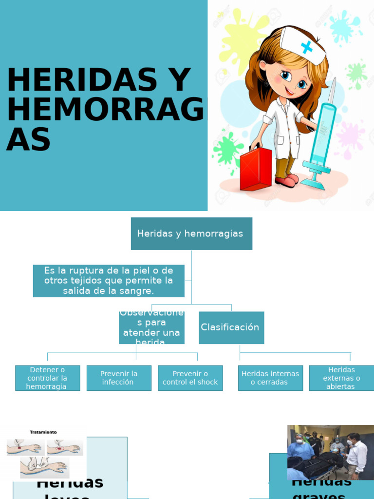 Heridas y Hemorragias | PDF