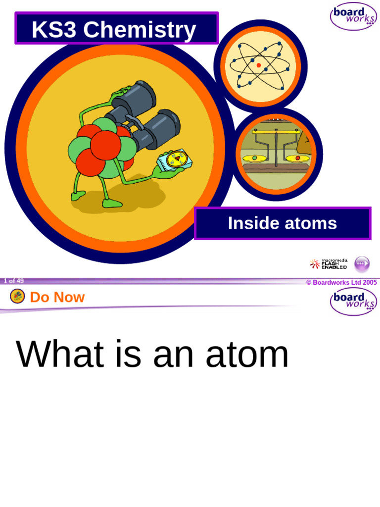 Inside Atoms | PDF | Atoms | Atomic Nucleus
