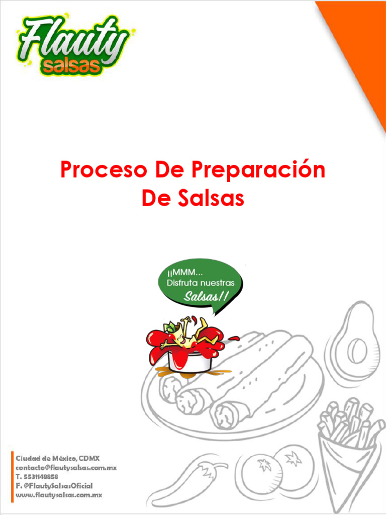 PROCESO 4 Preparación de Salsas FS 23-26 | PDF | Salsa | sal