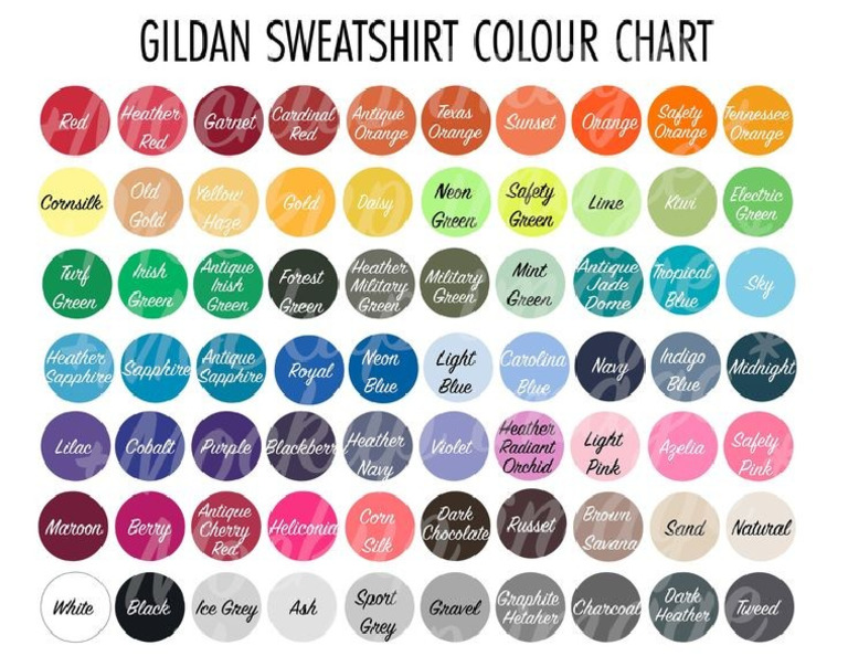 Gildan Colors | PDF