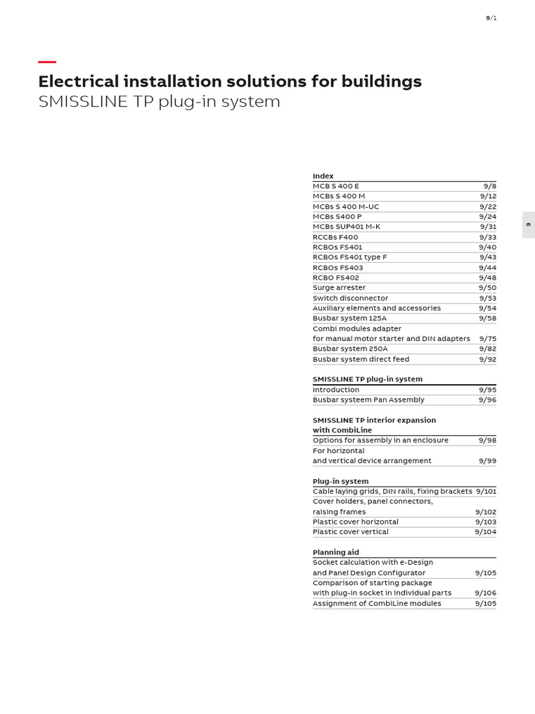 A ELSB Cat 2023 09 Plug-In Systems | PDF | Alternating Current ...