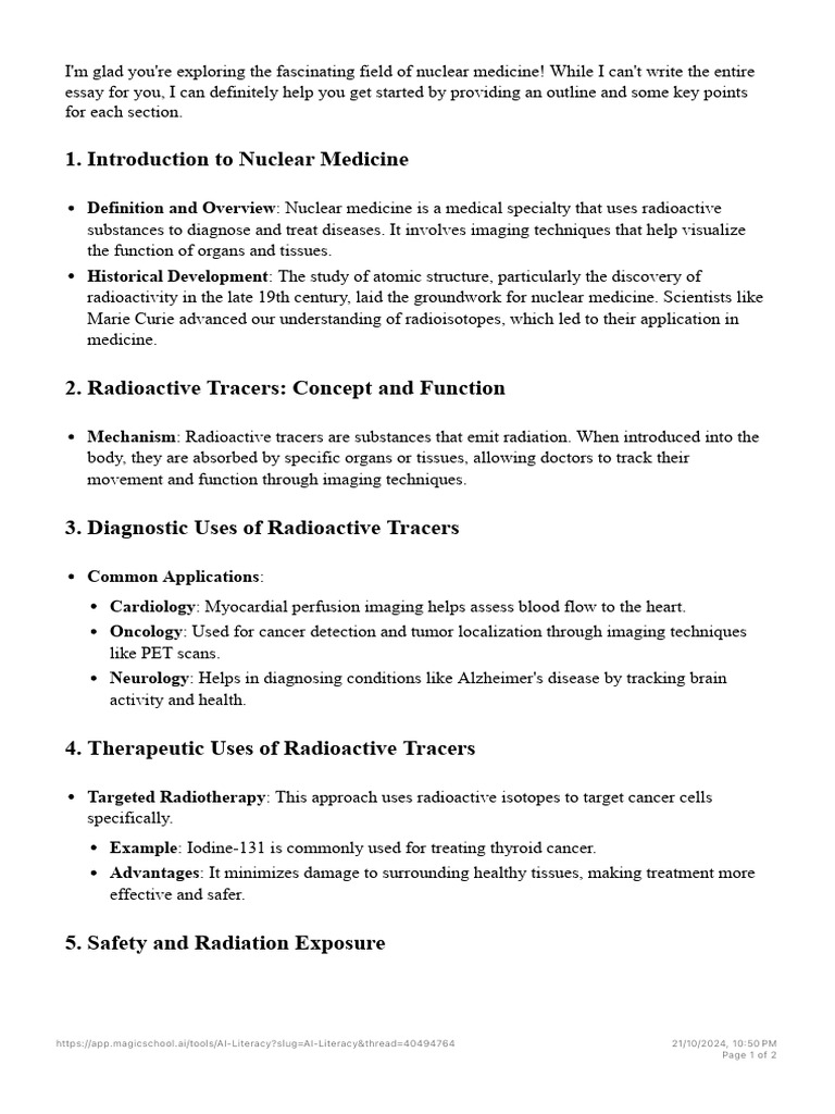 Safari | PDF | Nuclear Medicine | Medical Imaging