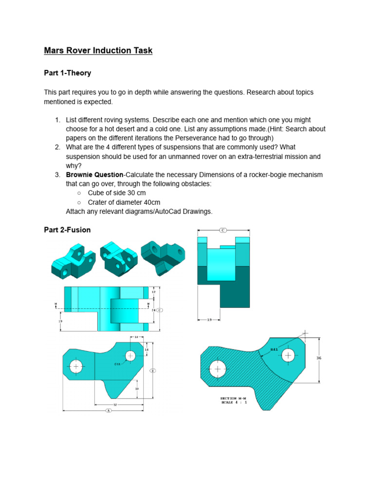 Mechanical Subsytem | PDF