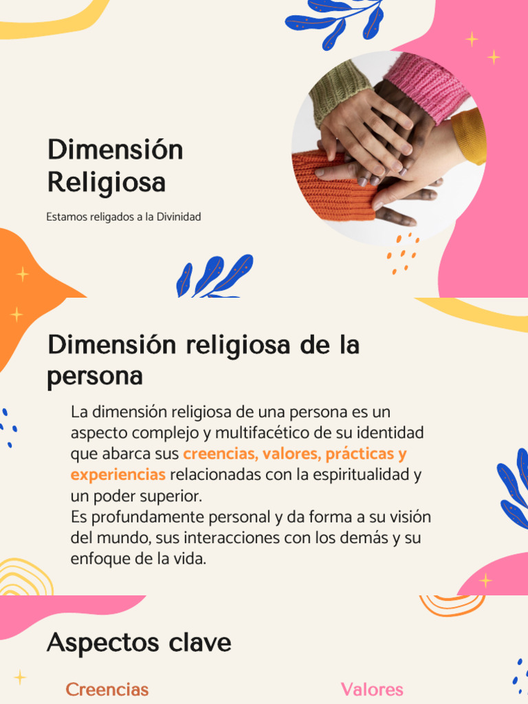 Dimensión Religiosa | PDF | Divinidad | Fe