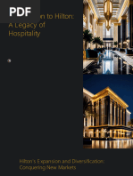 Hilton History | PDF | Hilton Worldwide | Hotel