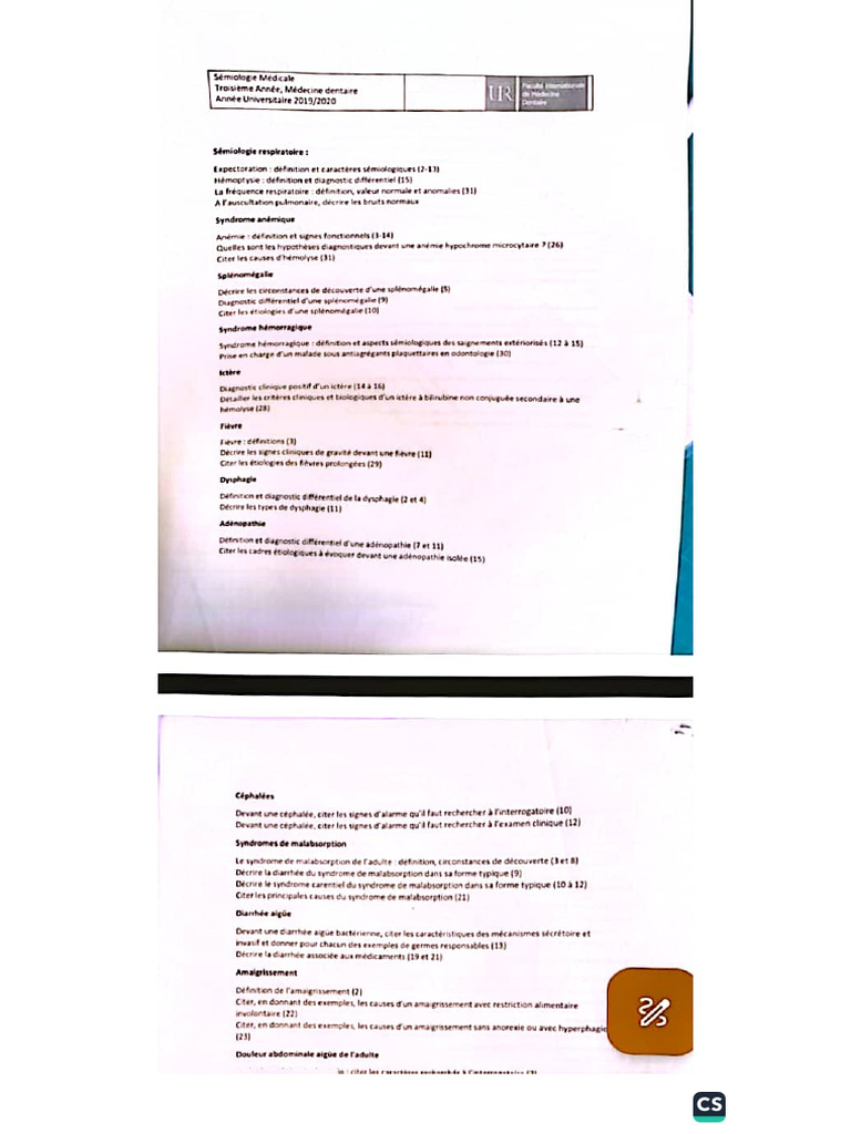 Semio QCM 19-20 | PDF