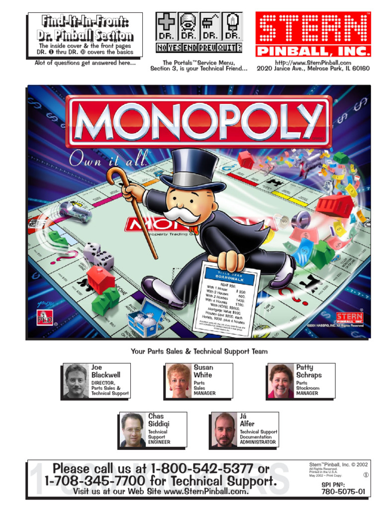 Monopoly Manual | PDF | Electronic Games