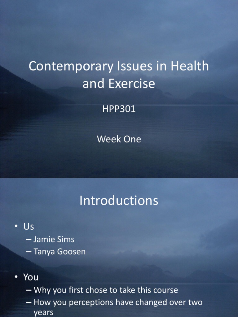 HPP301 Week One Slides | PDF | Critical Thinking | Argument