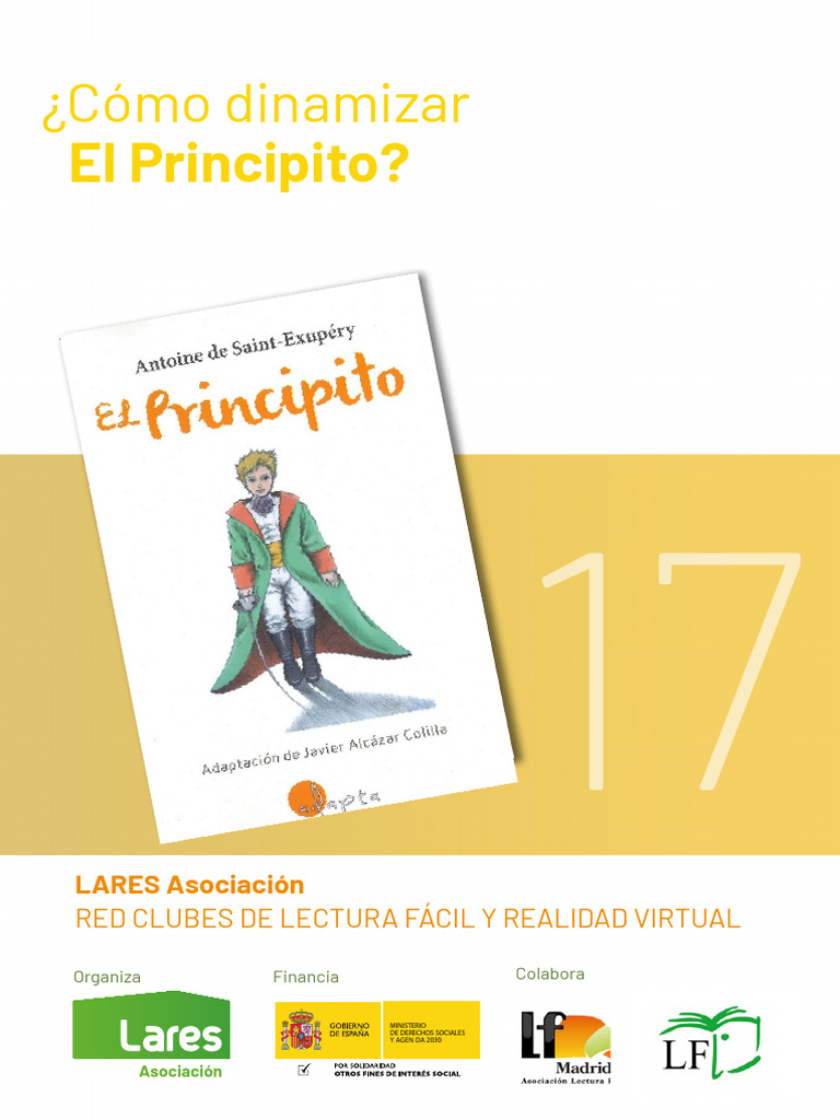 Dinamización de Clubes de Lectura Fácil | PDF | El Principito