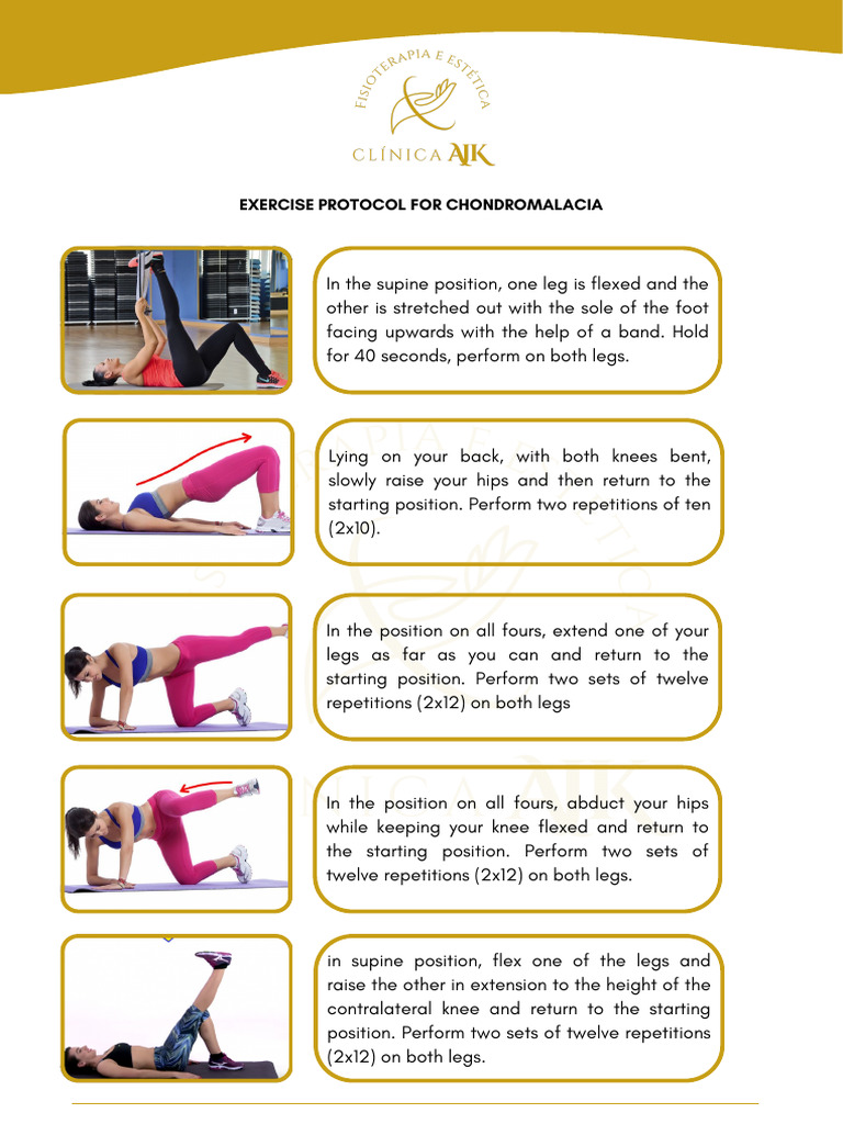 EXERCISE PROTOCOL FOR CHONDROMALACIA | PDF