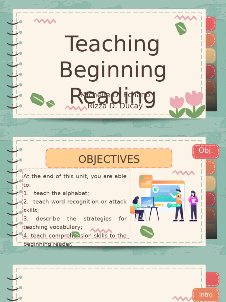 Strategies for Teaching Beginning Reading | PDF | Reading Comprehension ...