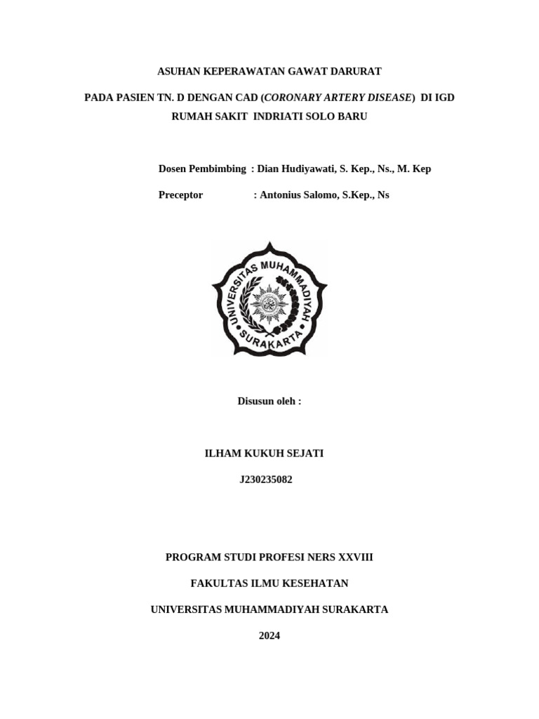 Asuhan Keperawatan Gawat Darurat | PDF