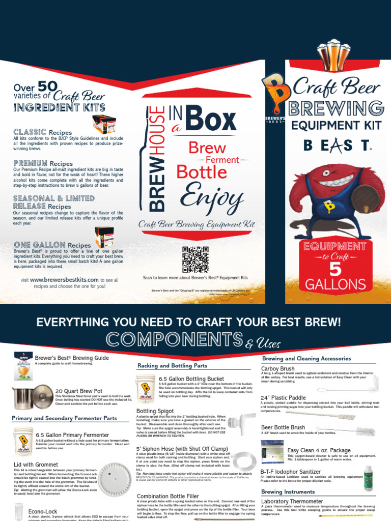 Beast-Kit for Brewers | PDF | Brewing | Homebrewing