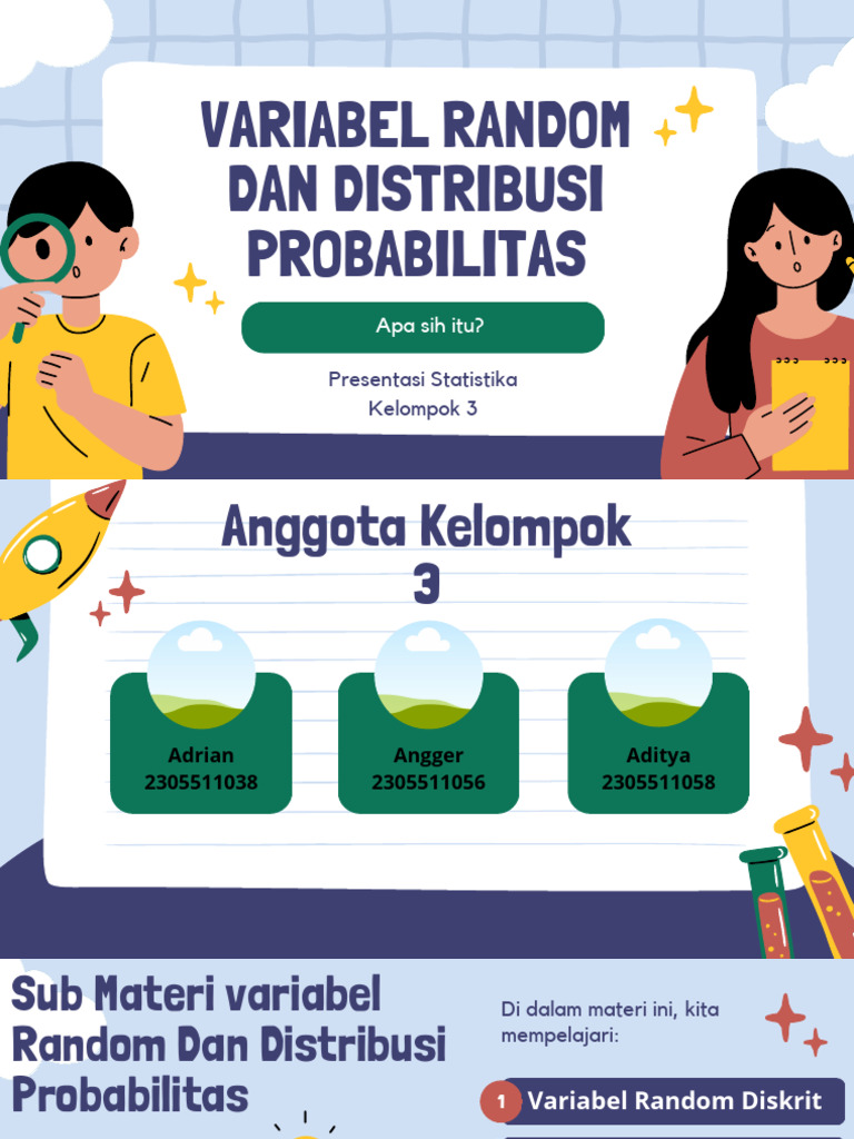 Variabel Random dan Distribusi Probabilitas | PDF