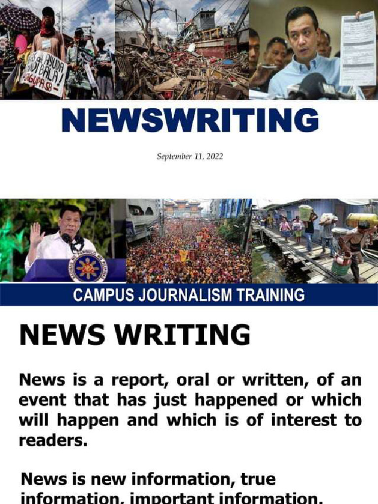 News Writing | PDF