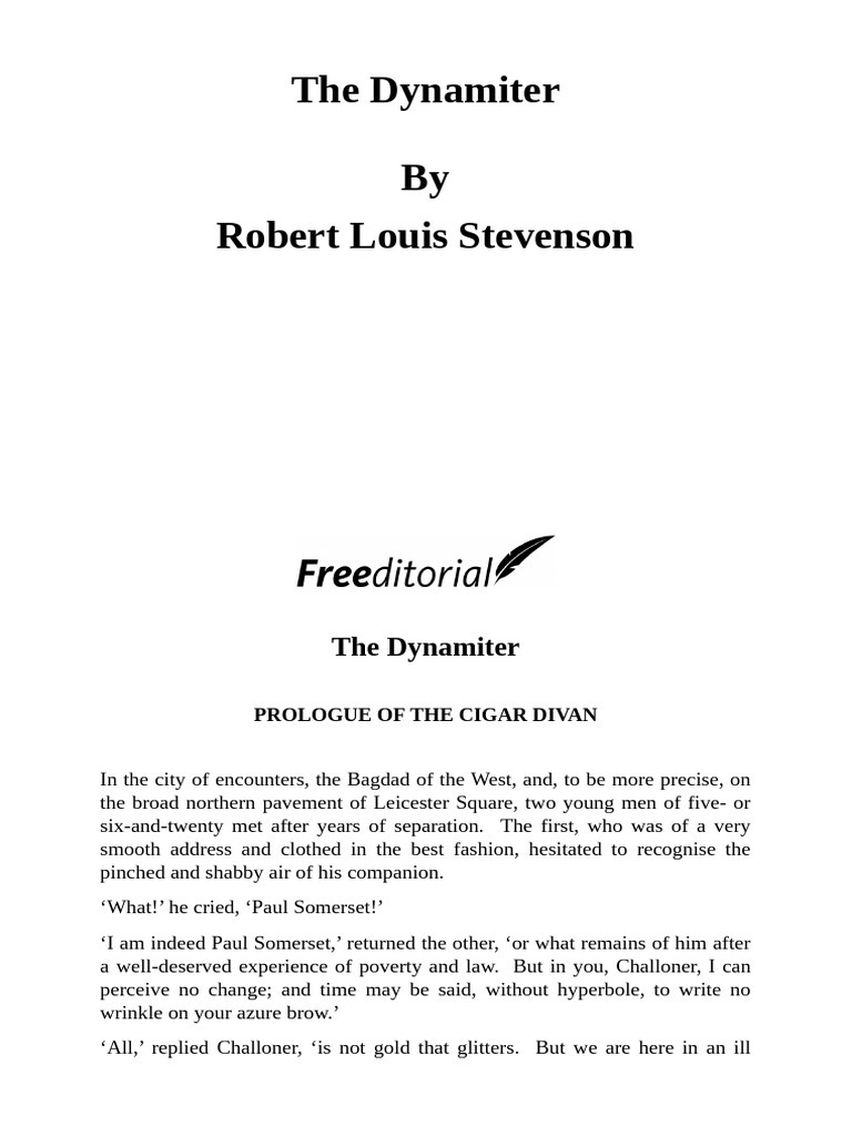 the-dynamiter--2 | PDF